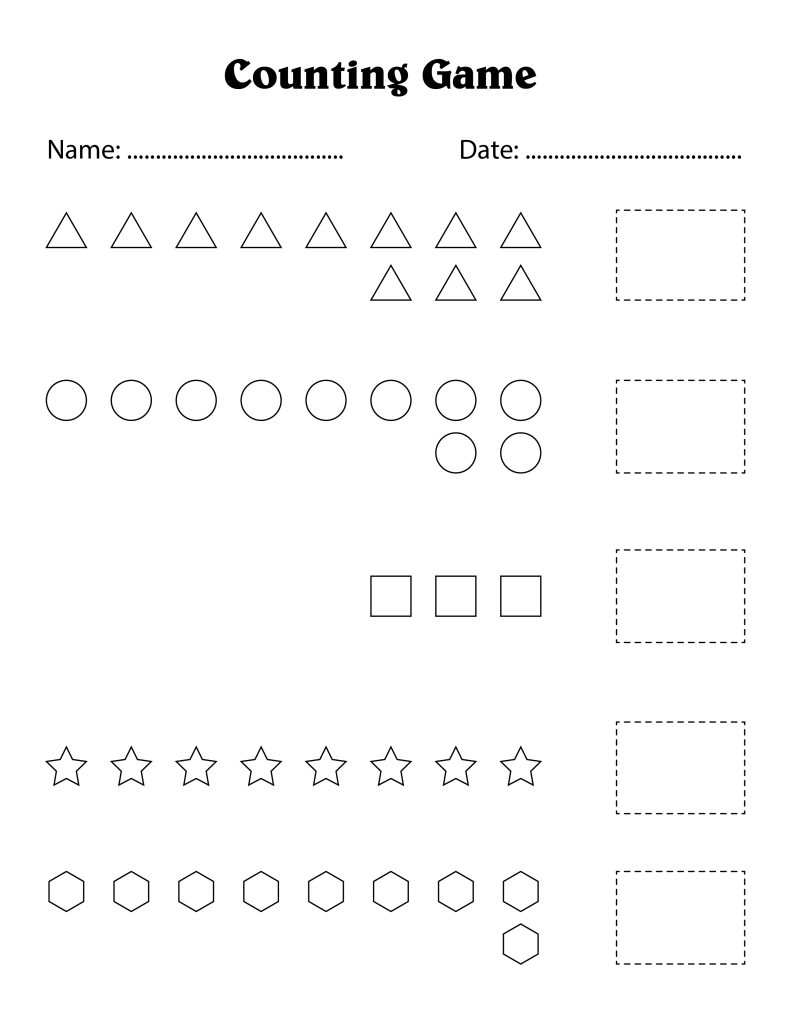 Kids Math Counting Game Volume 1 - Fun Math 4 Kids